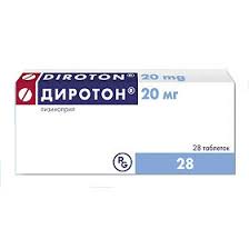 Диротон 20мг №28 шахмал Gedeon Richter | Доктор МЭИК ХХК