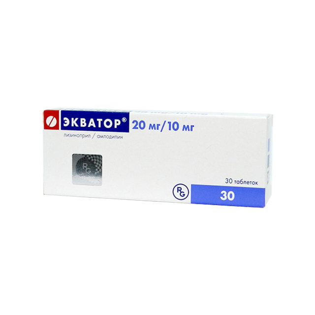 Экватор 20мг/10мг №30 шахмал Gedeon Richter | Доктор МЭИК ХХК